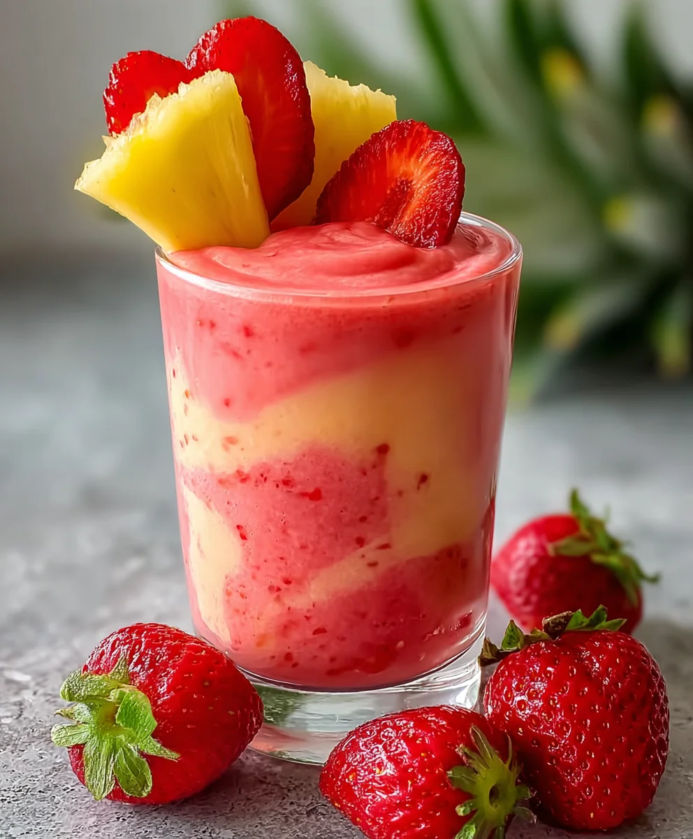Easy Strawberry Smoothie Recipe- Delicious & Healthy - MMM Flavors