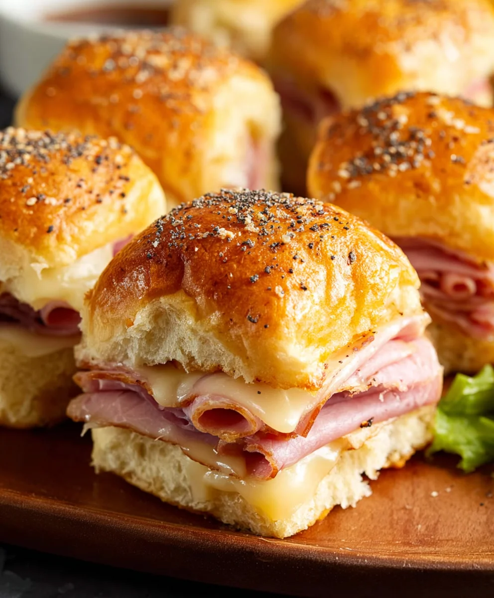 Beef Beef Ham Cheese Sliders - Ultimate Flavor Party - MMM Flavors
